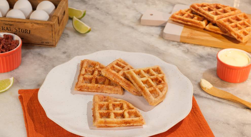 Waffle Salgado com Calabresa - Seara